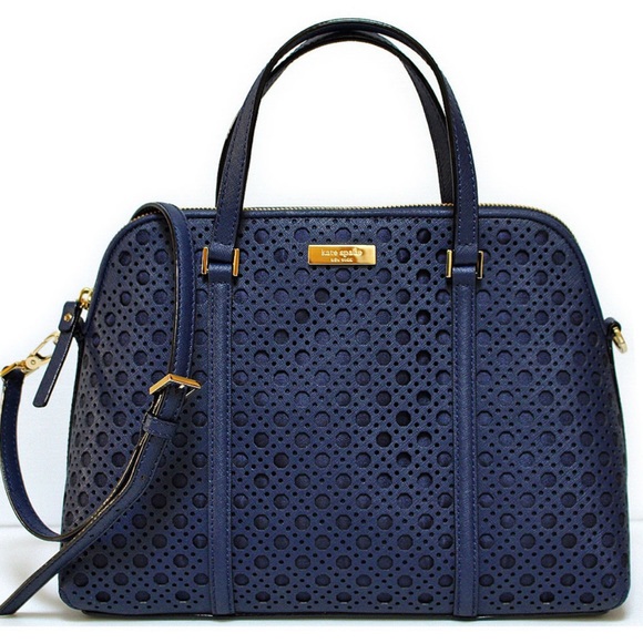 kate spade | Bags | Kate Spade Newbury Lane Caning Small Rachelle French Navy | Poshmark